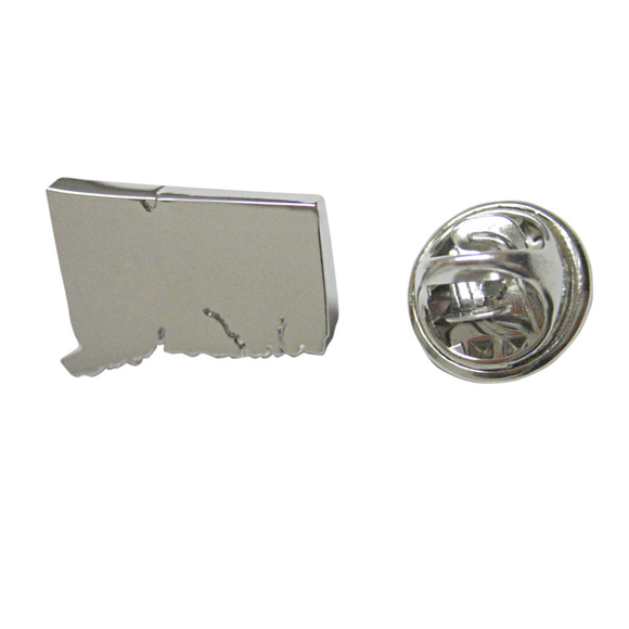 Kiola Designs | Accessories | Connecticut State Map Shape Lapel Pin ...